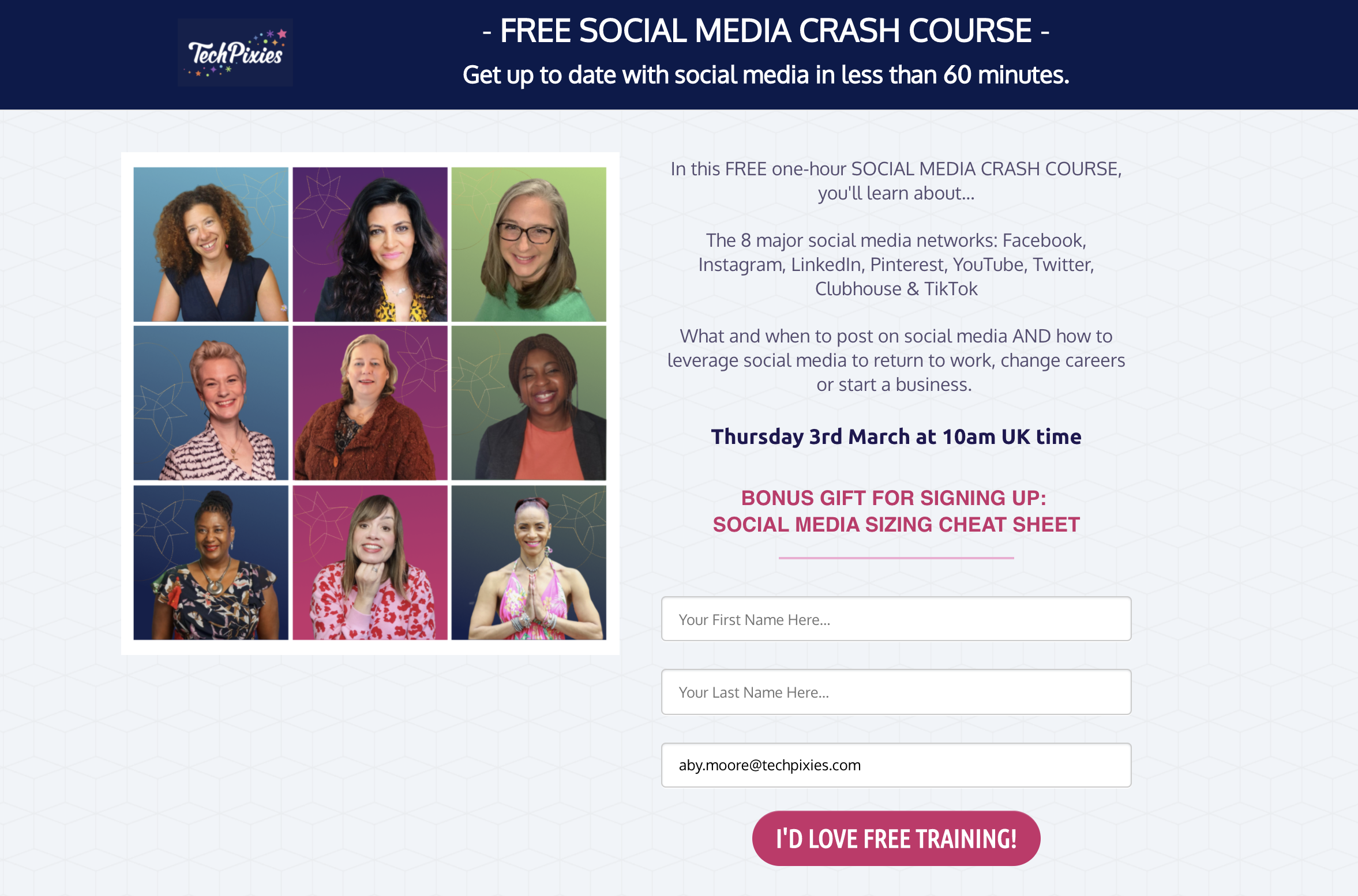 Social Media Crash Course